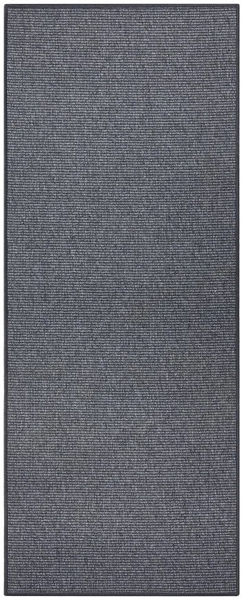 BT Carpet, Kusový koberec Bouclé 104435 Anthracite, 80x150, šedá, chodba / předsíň