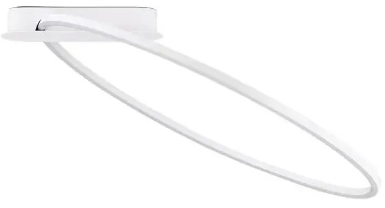 LED stmívatelné bílé moderní stropní svítidlo Kiklos