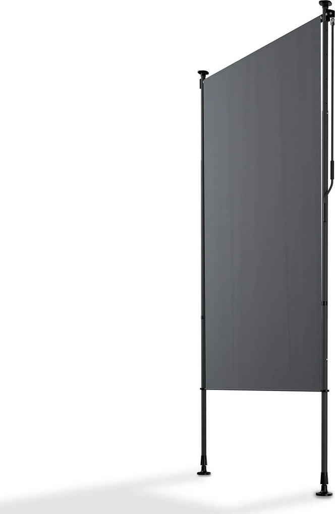 Juskys Svislá markýza Barbados Barva: šedá, Velikost: 100 × 310 cm