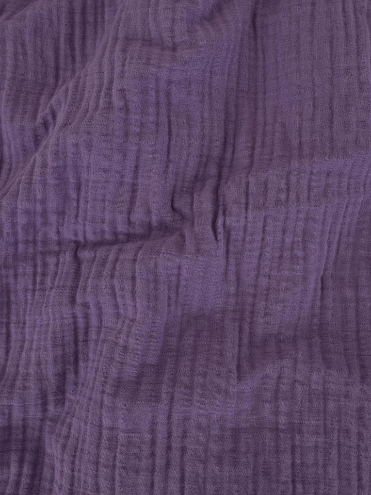 MK Lůžkoviny Mušelínový povlak na polštář 40 × 40 cm – Alexia levandulová