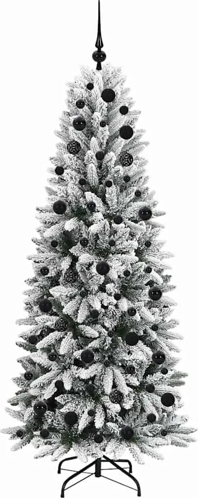 Umělý vánoční stromeček Bílá 180 cm PVC, plast, ocel a PE 3396046
