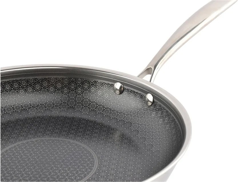 Nerezová pánev s nepřilnavým povrchem ø 29,5 cm Fusion – BonBistro