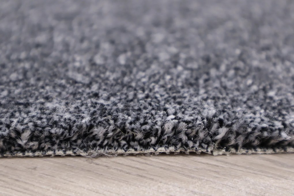 Vopi, Metrážový koberec Apollo Soft antra - neúčtujeme odřezky z role, na míru, šíře 2m,3m,4m, šedá, ab (mřížka), ložnice