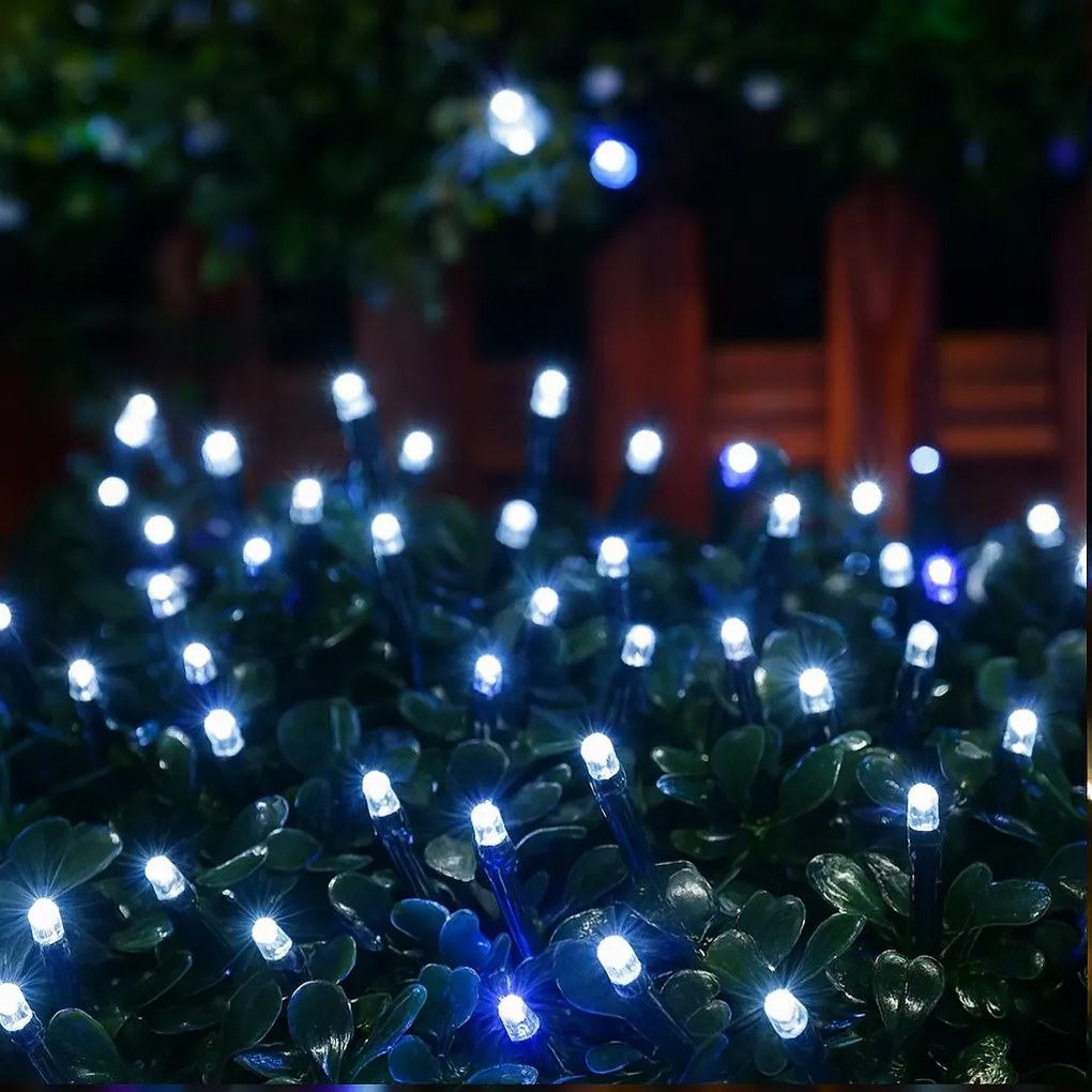 Vánoční světýlka venkovní FLASH studená bílá 300 LED