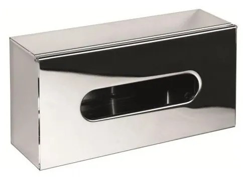 BEMETA Zásobník kapesníků 25x13 cm nerez/stříbrná 102303021