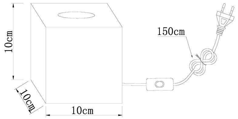 GLOBO ERNA 15655T Stolní lampa