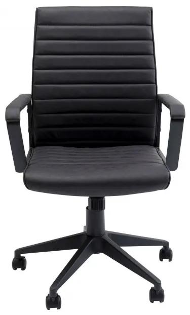 KARE DESIGN Kancelářská židle Labora Noir 105 × 57 × 61 cm