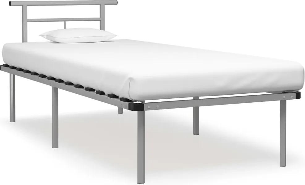 vidaXL Rám postele kovový 90 x 200 cm [324821] Barva: Černá