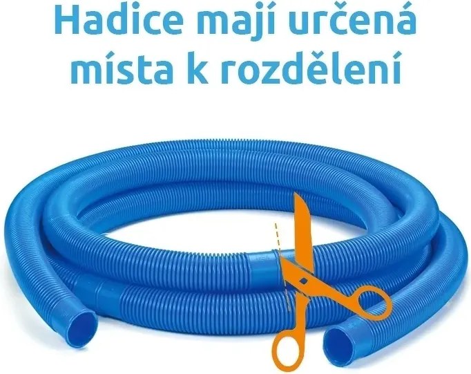Marimex | Hadice v balení Ø 5/4" (32 mm) - 5 m (modrá) | 11001039