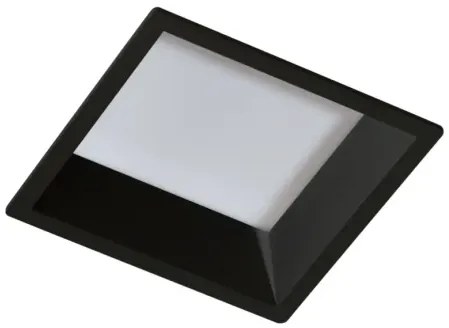 LED svítidlo Aida S16W do sádrokartonu černá