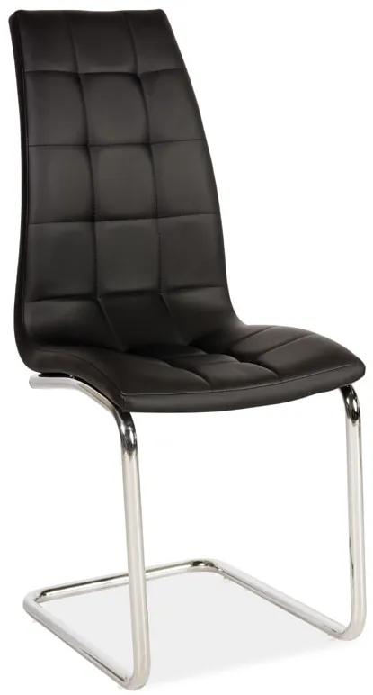 Jídelní čalouněná židle H-103 černá