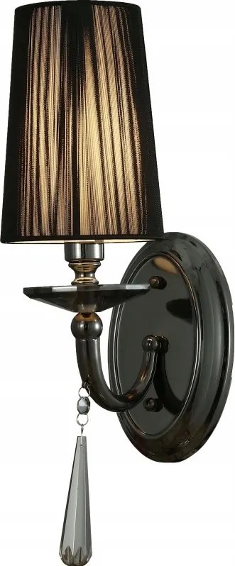 Nástěnná lampa Lumina Deco LDW-1200-1-BK Fabione W1