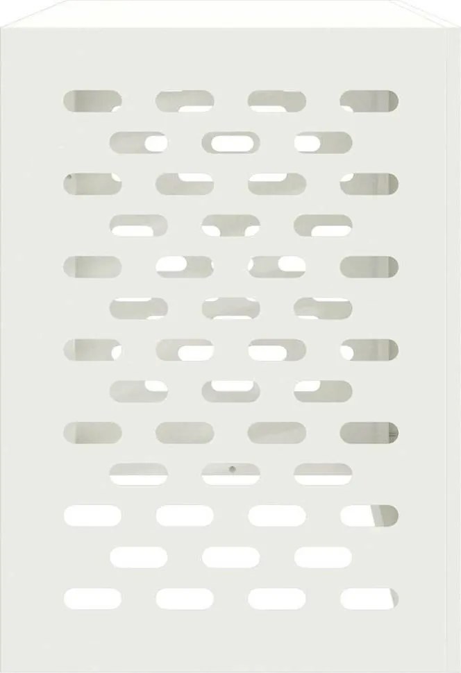 vidaXL Ochrana klimatizace Bílá 100 x 50 x 70 cm Ocel [865898]