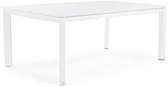 BIZZOTTO Rozkládací zahradní stůl KONNOR 200x110 cm bílý 0662271