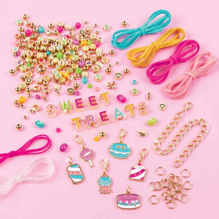 _Ostatní 1_ MAKE IT REAL Náramky Sweet Treats kreativní set výroba dětské bižuterie 131728