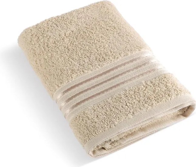 Bellatex Froté ručník a osuška kolekce Linie Béžová 50x100 cm