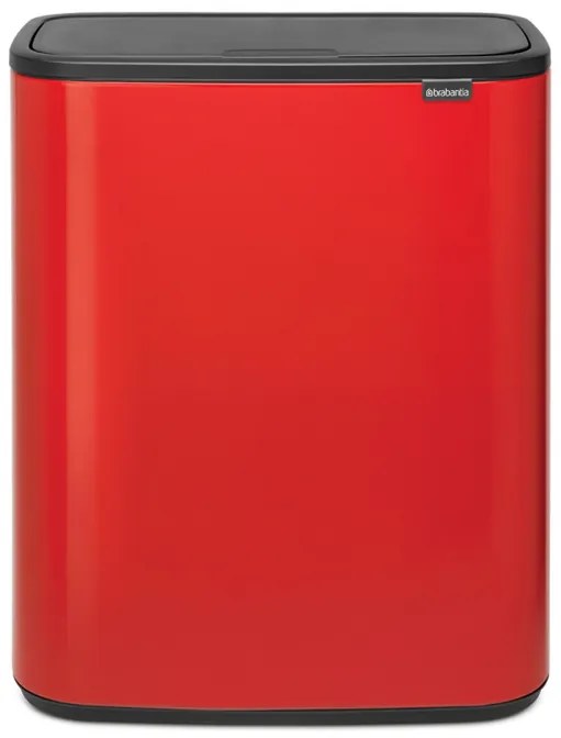 Brabantia BO Touch Bin 60L zářivě červená