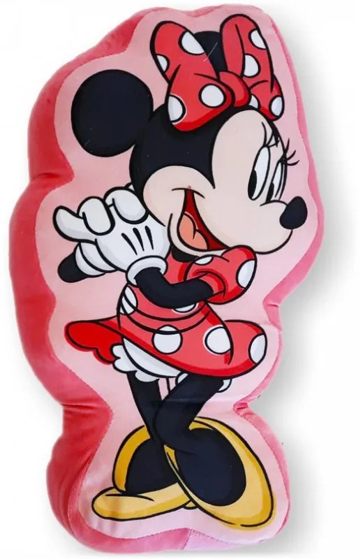 Tvarovaný 3D polštář Minnie Mouse - Disney - 39 x 23 cm