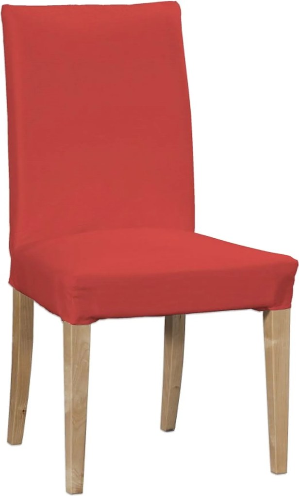 Potah na židli IKEA  Henriksdal, krátký barva červená
