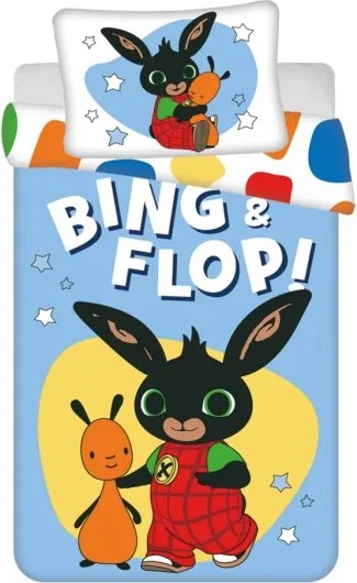 Jerry Fabrics Povlečení do postýlky Králíček Bing Flop baby 100x135, 40x60 cm