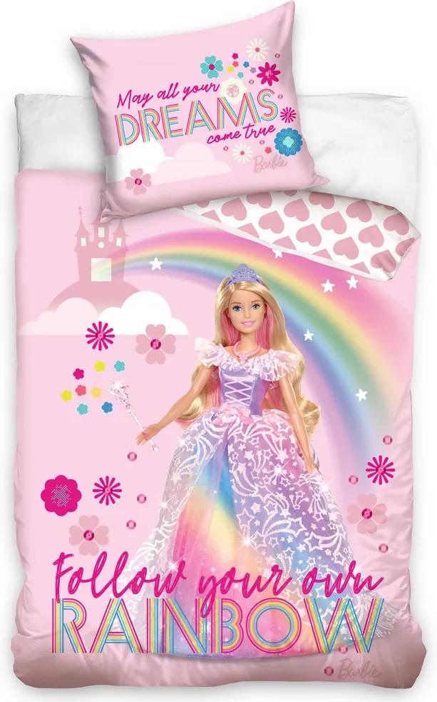 Dětské povlečení Barbie Duhová Princezna | BIANO