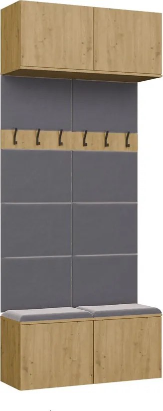Předsíňová sestava AGA II 2V dub artisan