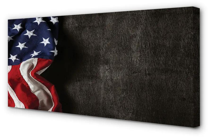 Obrazy na plátně Vlajky Spojených států 140x70 cm