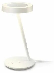 WiZ 8720169072695 stolní LED lampa Portrait, bílá, 1x 10 W 600lm 2700-6500K