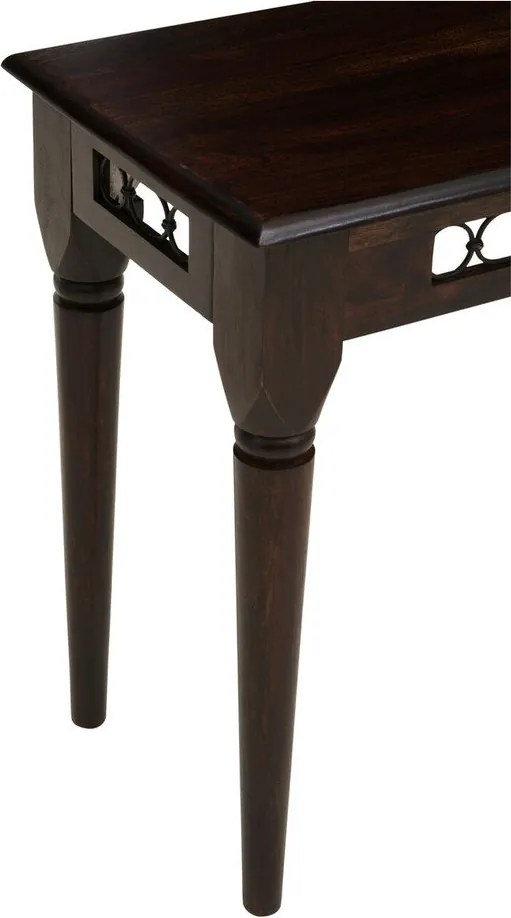 Konzolový stolek z masivu rosewood v tmavě přírodní barvě 45x120 cm Srina – Premier Housewares