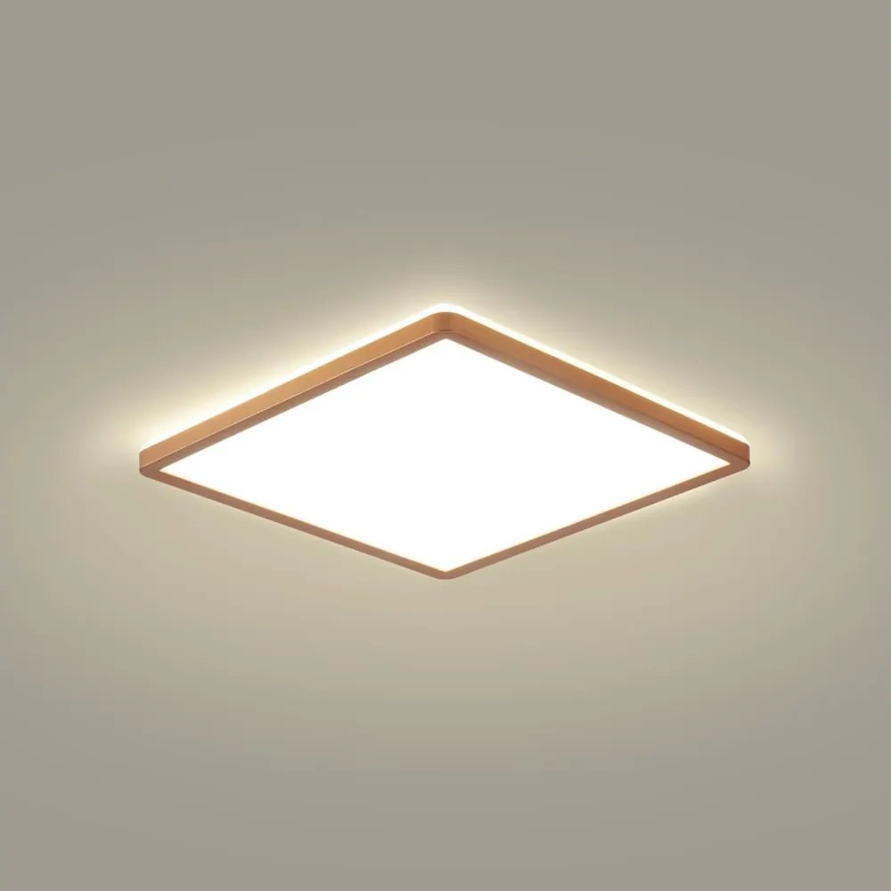 Brilagi - LED Koup. str. svít. ULTRA SLIM LED/18W/230V 30x30 cm rose gold IP54