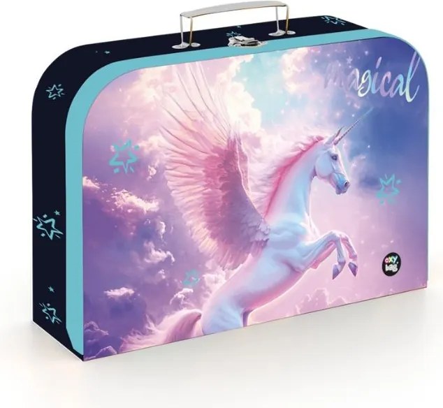 Oxybag - kufřík na výtvarku Pegas, 34 cm, lamino
