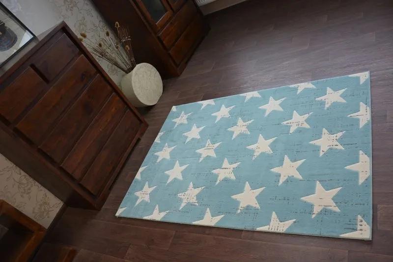 Kusový koberec SCANDI 18209/031 - hvězda