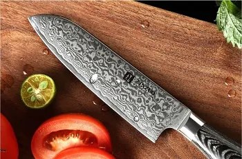 Santoku nůž 5" XINZUO KÓČI 67 vrstev damaškové oceli