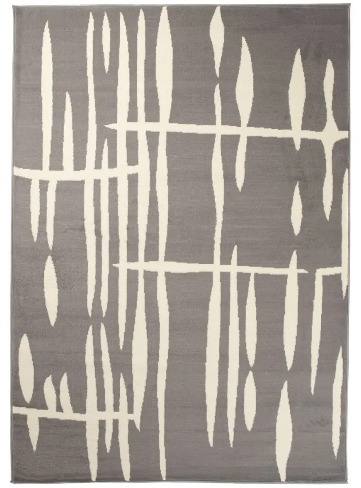 Kusový koberec PP Kiara šedý, Velikosti 130x190cm