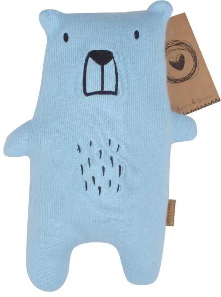 Mazlíček, hračka pro miminka Z&Z Midi Bear 36 cm, modrý