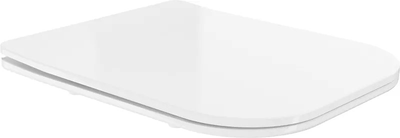 Mexen deska pomalu klesající slim, duroplast, bílá lesk - 39060100