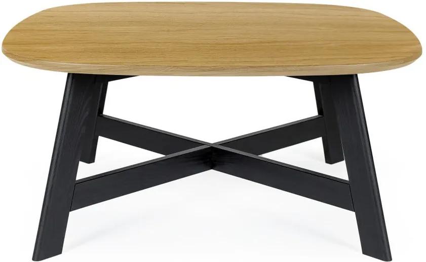 Konferenční stolek s deskou z dubového dřeva Askala Keeni, délka 80 cm