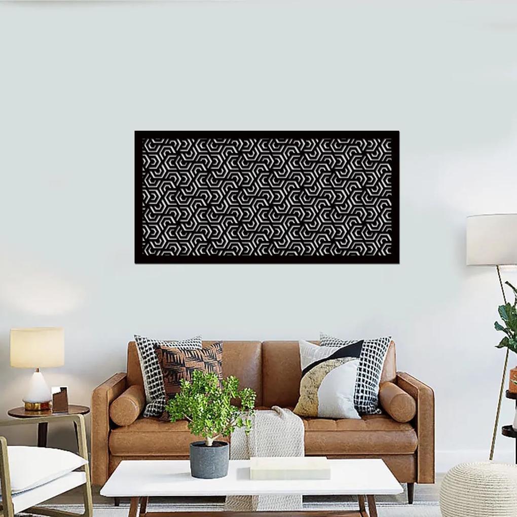 dřevo života Dekorační panel na stěnu LITTLE C Rozměry (cm): 20x40, Barevný vzor: Černá
