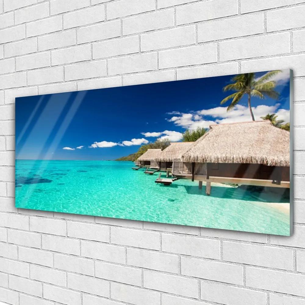 akrylový obraz Moře Krajina 125x50 cm