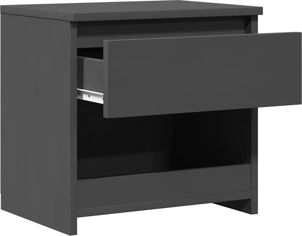 vidaXL Noční stolky 2 ks 40 x 30 x 39 cm kompozitní dřevo [803460] Barva: dub sonoma
