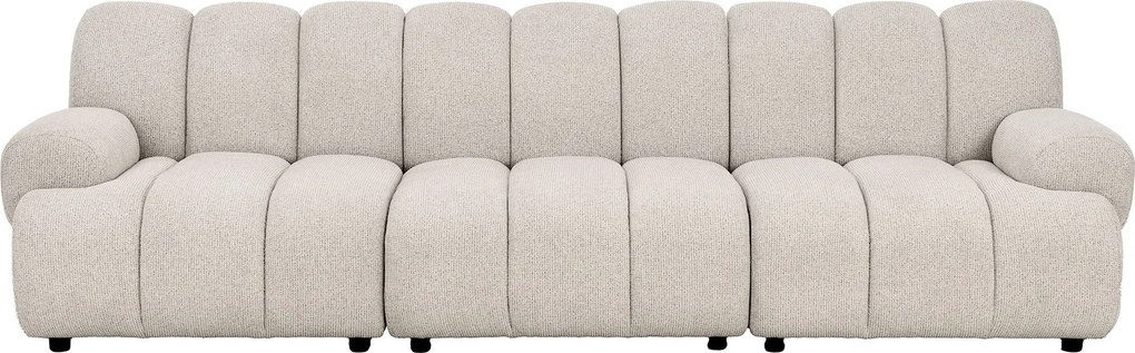 House Nordic Třímístná pohovka TAZA béžová 276 cm 1360009