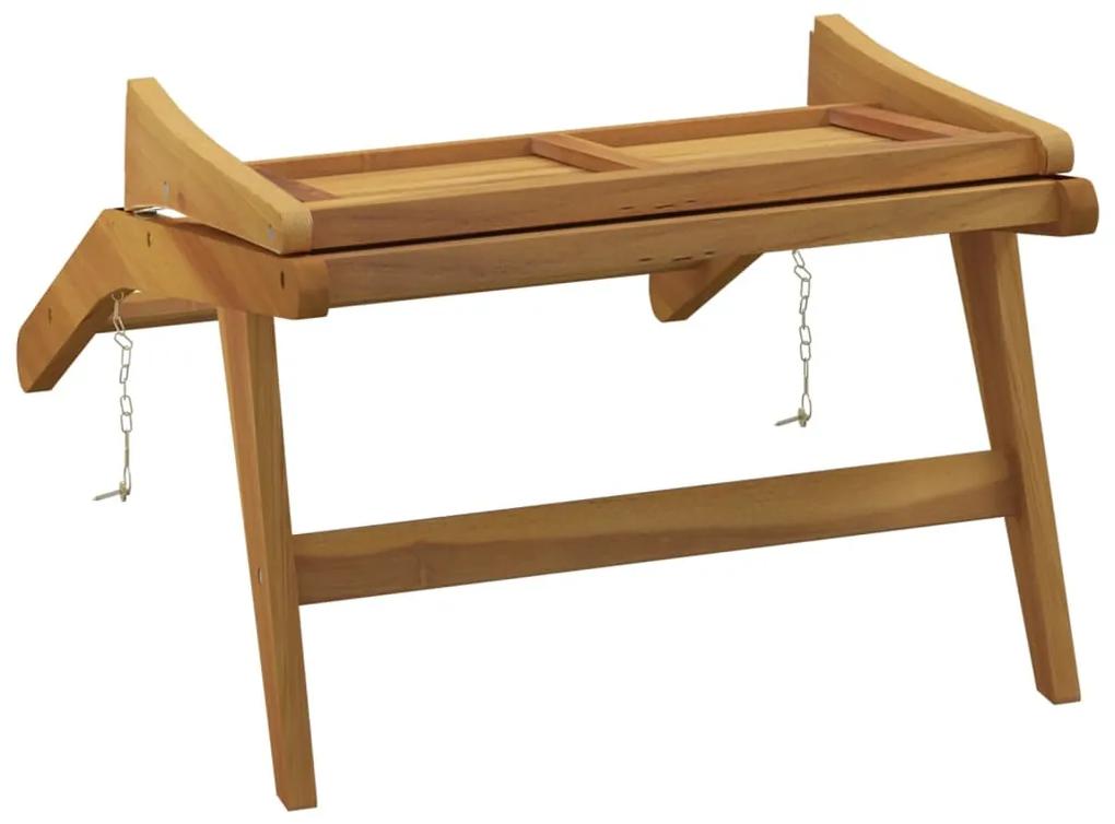 Zahradní židle masivní teakové dřevo,  319153