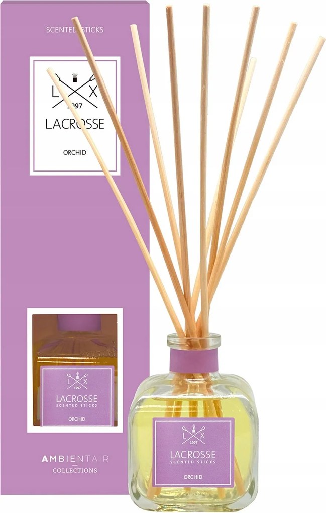 Lacrosse Difuzér s tyčinkami 200 ml Květinová vůně Orchidej