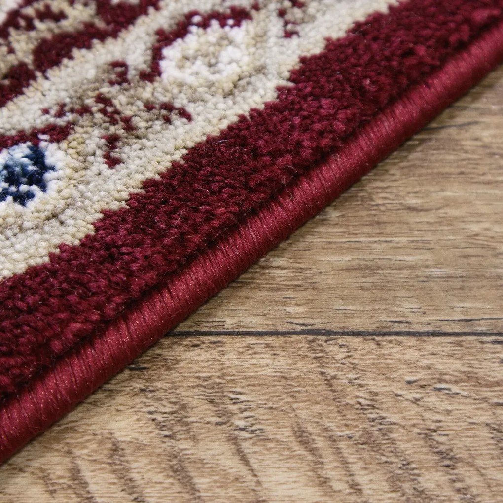 Angel Carpet, Kusový koberec Sultan 21 Red, 80x150, červená, kancelář