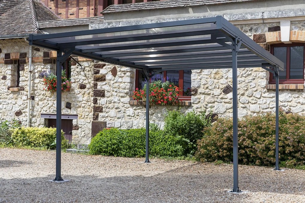 LANIT PLAST, s.r.o. kovový přístřešek / carport TRIGANO JARDIN MISTRAL LG2460