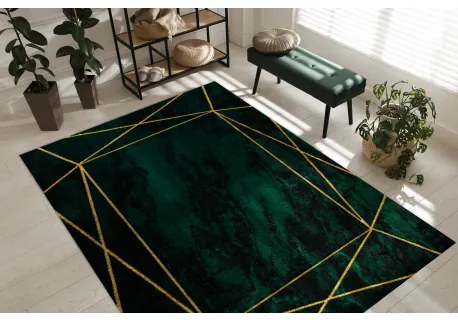 koberec EMERALD výhradní 1022 glamour, stylový geometrický, mramor la velikost 120x170 cm | krásné koberce cz