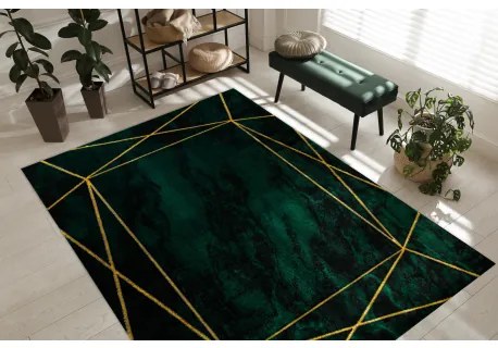 koberec EMERALD výhradní 1022 glamour, stylový geometrický, mramor la velikost 140x190 cm | krásné koberce cz