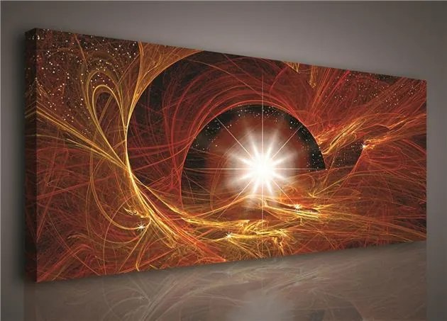 Obraz na plátně hvězdné nebe 134O3, 145 x 45 cm, IMPOL TRADE