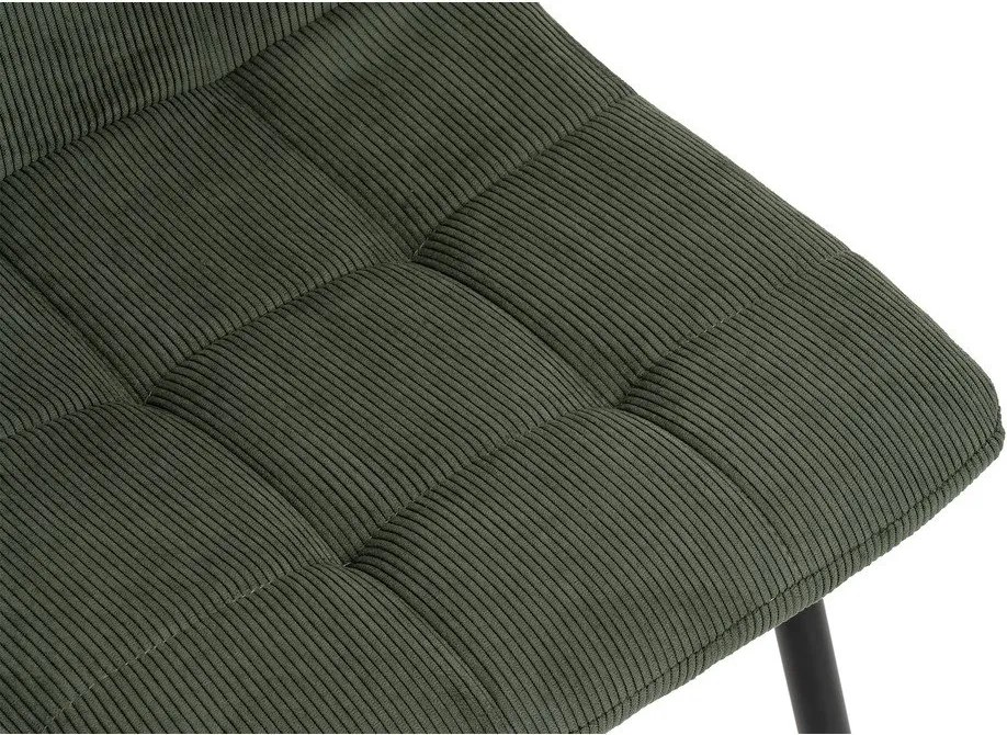 Zelené čalouněné jídelní židle v sadě 2 ks Moseby – Bonami Essentials