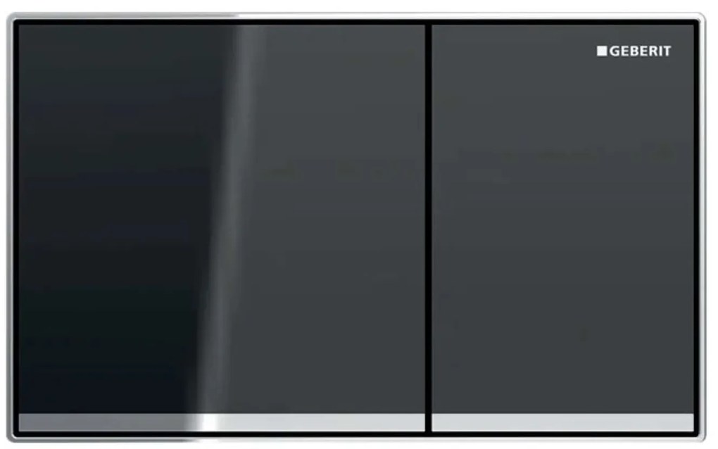 Geberit Sigma60 - Ovládací tlačítko splachování, chrom/lávová 115.640.JK.1